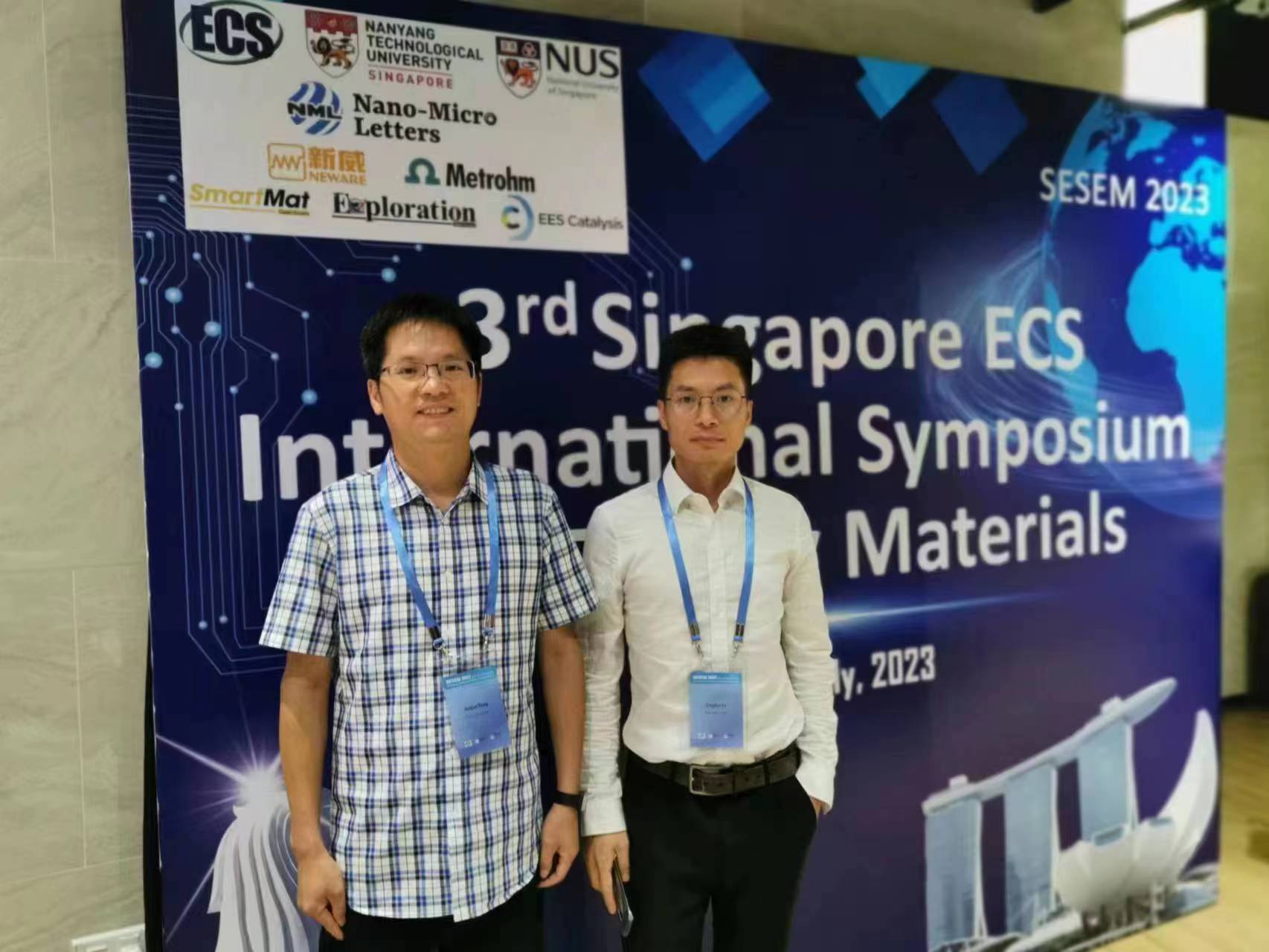 我院教师参加第三届Singapore ECS international Symposium-武汉纺织大学化学与化工学院